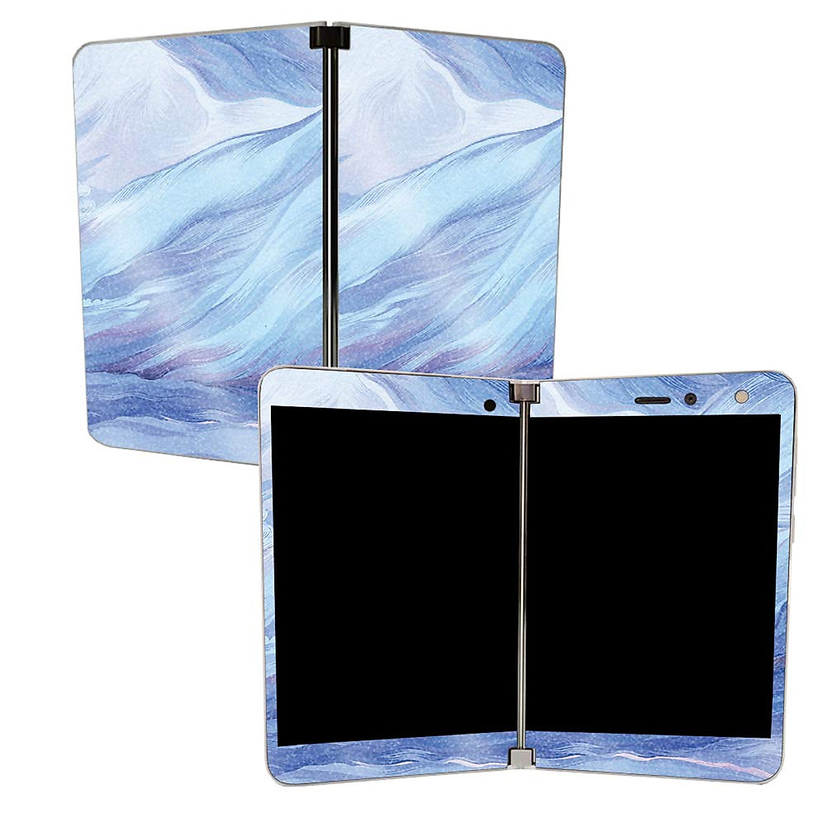 MIGHTY SKINS MightySkins Glossy Glitter Skin for Microsoft Surface Duo - Imaginary | Protective, Durable High-Gloss Glitter Finish | Easy to Apply, Remove, and Change Styles | Made in The USA