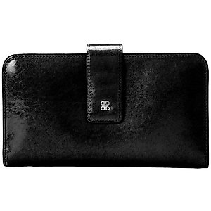 Bosca Old Leather Checkbook Clutch Checkbook Wallet