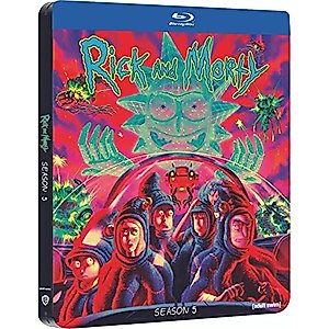 Rick and Morty : Saison 5 Steelbook [Blu-Ray]
