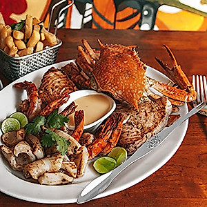 HANABASS 5pcs Lobster Travel Neddles Eatting for Opener Restaurant and Fork Tasting Shellfish Gadget Pliers Fruit Stainless Portable Peeling Appetizer Forks Picks Nut Escargot Tool