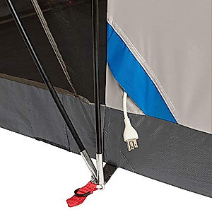 Coleman Cabin Camping Tent with Screened Porch, 4/6 Person Weatherproof Tent with Enclosed Screened Porch Option, Includes Rainfly, Carry Bag, Extra Storage, and 10 Minute Setup