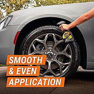 Armor All Car Tire Shine, One-Step Tire Shine Spray for Precise, Even Shine and Minimal Overspray - 2 Count