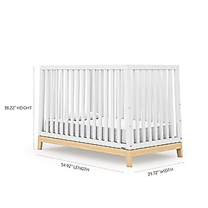 dadada Chelsea Baby Crib - Newborn Essentials Baby Crib Fits Standard Crib Mattress - GREENGUARD Gold Certified Baby Bed for Babies.