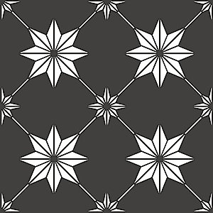 FloorPops Rigel Peel & Stick Floor Tiles, Black