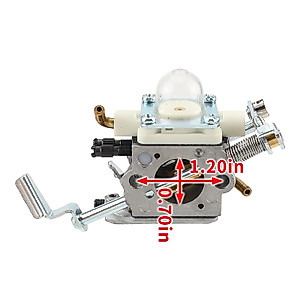 partszen C1M-FR1A C1M-FR1 C1M-FR1B Carburetor for Robin Leaf Blower MFL 500X Zama Replacement Carb