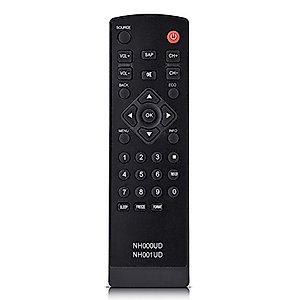 Replacement TV Remote Control for Emerson, Universal Durable TV Remote Controller for Emerson NH000UD with 10M Remote Distance
