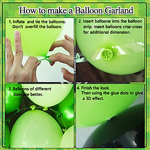 Felice Arts Video Game Balloon Arch Garland Kit Black Green Balloons for Boys Girls Kids Level Favor Game Themed Birthday Graduation Party Decorations