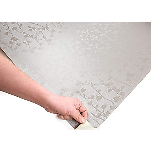 ROSEROSA Peel and Stick PVC Floral Self-Adhesive Wallpaper Covering Countertop Backsplash Herb Garden (PG4181-2 : 2.00 Feet X 6.56 Feet)