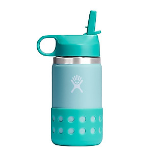Hydro Flask 12 Oz Kids Wide Mouth Straw Cap And Boot Dew