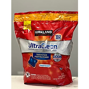 Kirkland Signature Ultra Clean Laundry Detergent (152 Pacs (2 Pack))