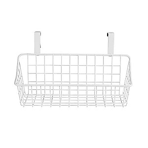 Spectrum Diversified Grid Storage Basket, Small, White