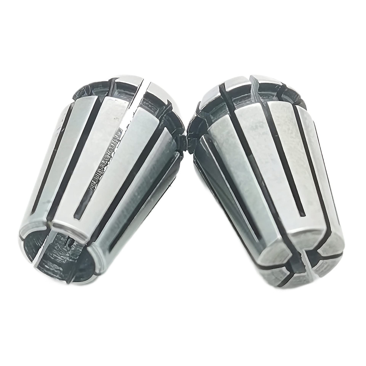 F.L.S Er11 Spring Collet Set, 1/8" and 1/4" ER11 Collet Chuck for CNC Engraving Machine & Milling Lathe Tool