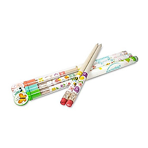 Spring Smencils - HB #2 Scented Pencils, 5 Count, Gifts for Kids, School Supplies, Classroom Rewards, Easter basket stuffers