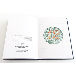 Ishihara Test for Colour Blindness 14 Plates Concise Edition Ship from USA