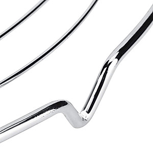 Srliya fire Pit Grate Round Grill grates 33×33×2 Round Shape BBQ Wire mesh Grill net Barbecue Grilled Grid Rack Outdoor Camping Picnic Tool