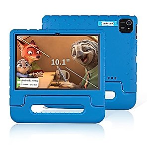 NOBKLEN Kids Tablet 10 Inch, 2023 Android Tablet for Kids and Parental Control, 2GB+32GB ROM, 6000mAh Battery