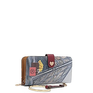Nicole Lee SIGNATURE BIFOLD WALLET WRISTLET-BE MY VALENTINE