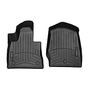 WeatherTech Custom Fit FloorLiners for Ford Explorer, Explorer ST, Explorer Hybrid - 1st Row (4415751), Black