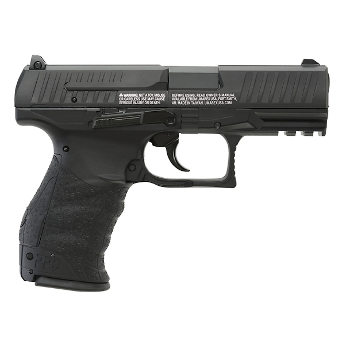 Umarex Walther PPQ .177 Caliber Pellet or BB Gun Air Pistol (2256010) , Black