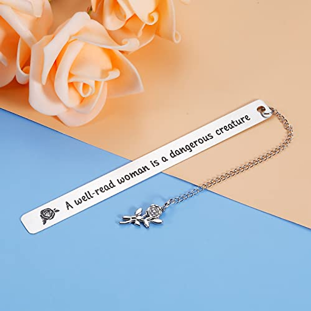 Book Lover Gift for Woman Christmas Gift Stocking Stuffers for Teen Girls Inspirational Bookmark Graduation Birthday Valentine Gifts for Female Friends Girls Bestie Daughter Mom Grandma Teacher