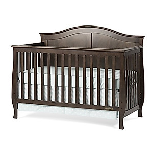 Child Craft Camden 4-in-1 Convertible Crib, Baby Crib Converts to Day Bed, Toddler Bed and Full Size Bed, 3 Adjustable Mattress Positions, Non-Toxic, Baby Safe Finish (Slate)