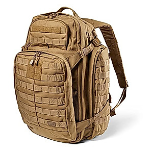 5.11 Tactical Backpack – Rush 72 2.0 – Military Molle Pack, CCW and Laptop Compartment, 55 Liter, Large, Style 56565, Kangaroo