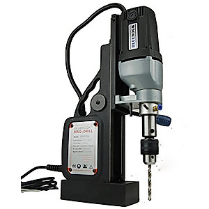 BLACK BLUEROCK Tools Model BRM-35A Typhoon Magnetic Drill Roto-Broach