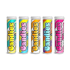 Xero Picks - Infused Flavored Toothpicks for Long Lasting Fresh Breath - Variety Packs (Candies, 5 Pack)