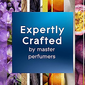 Glade Candle Sheer Vanilla Embrace, Fragrance Candle Infused With Essential Oils, Air Freshener Candle, 3-Wick Candle, 6.8 Oz, 3 Count