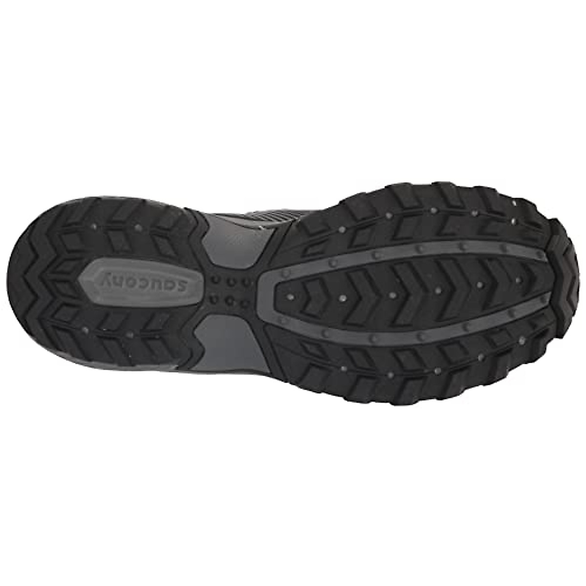 Saucony Men's Excursion TR16 Trail Running Shoe, Black/Charcoal, 13