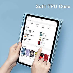 Color Keyboard for Samsung Galaxy Tab S8 11'' 2022 / S7 2020 11 Inch Keyboard Case Cute Round Key Wireless Detachable Bluetooth Keyboard Cover with S Pen Holder (MintGreen)