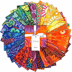 Free Spirit Fabrics Kaffe Fassett Rainbow Stash Charm Pack