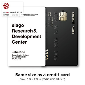 elago iD1 USB ID Card Holder (reddot Design Award Winner 2014) - Jean Indigo(USB Flash Drive Not Included)