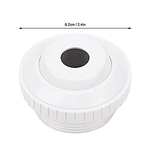 GLOGLOW 1.5 Male Thread Pool Nozzle, Pool Jet Nozzle, Swimming Pool Accessory Outlet Pool Replacement Kit Garden Pool for Outlet