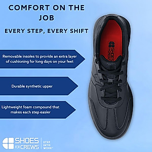 Shoes for Crews Freestyle II, Mens, Black, Size 12