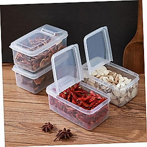 SHOWERORO Small Lightweight Condiment Dispenser Spice Storage Box Seasoning Jar for Home Restaurant