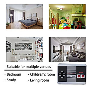 SAMAUN Large Gamer Rug Area Rugs Game Printed Carpets for Game Room Decor Gamer Boys Bedroom Decor 3D Printed Player Home Decor Non-Slip Crystal Floor Mat,Video Game Rug Retro Gamepad（39x60inch）