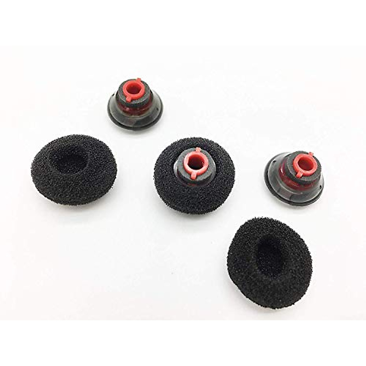 AvimaBasics Voyager 5200 Ear Tips - 3 Pcs Premium Replacement Earbuds Eartips Eargels & Foams Set for Plantronics Voyager 5200 5220 Wireless Bluetooth Headsets (Medium Size)