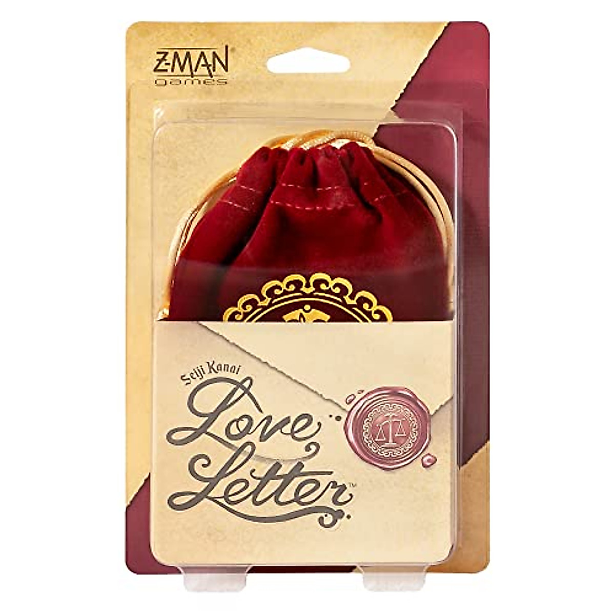 Love Letter Card Game - Renaissance Strategy Deduction Game for Ages 10+, 2-6 Players, 20 Min Playtime by Z-Man Games
