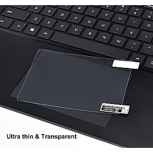 [2PCS] Trackpad Protector for Microsoft Surface Laptop 5 4 3 13.5 Inch Touch Pad Cover Anti-Scratch Anti-Water for 2019-2022 Microsoft Surface Laptop 5 4 3 13.5 Trackpad Skin Accessories, Clear