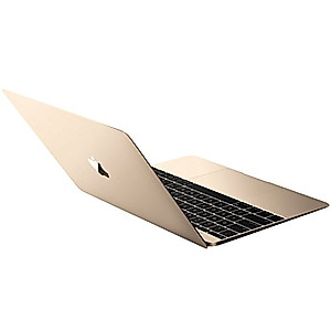 Apple MacBook (MLHE2LL/A) 256GB 12-inch Retina Display (2016) Intel Core M3 Tablet - Champagne Gold (Renewed)