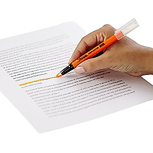 SHARPIE Highlighter, Clear View Highlighter with See-Through Chisel Tip, Stick Highlighter, Assorted, 8 Count