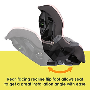 Baby Trend Trooper 3-in-1 Convertible Car Seat, Quartz Pink