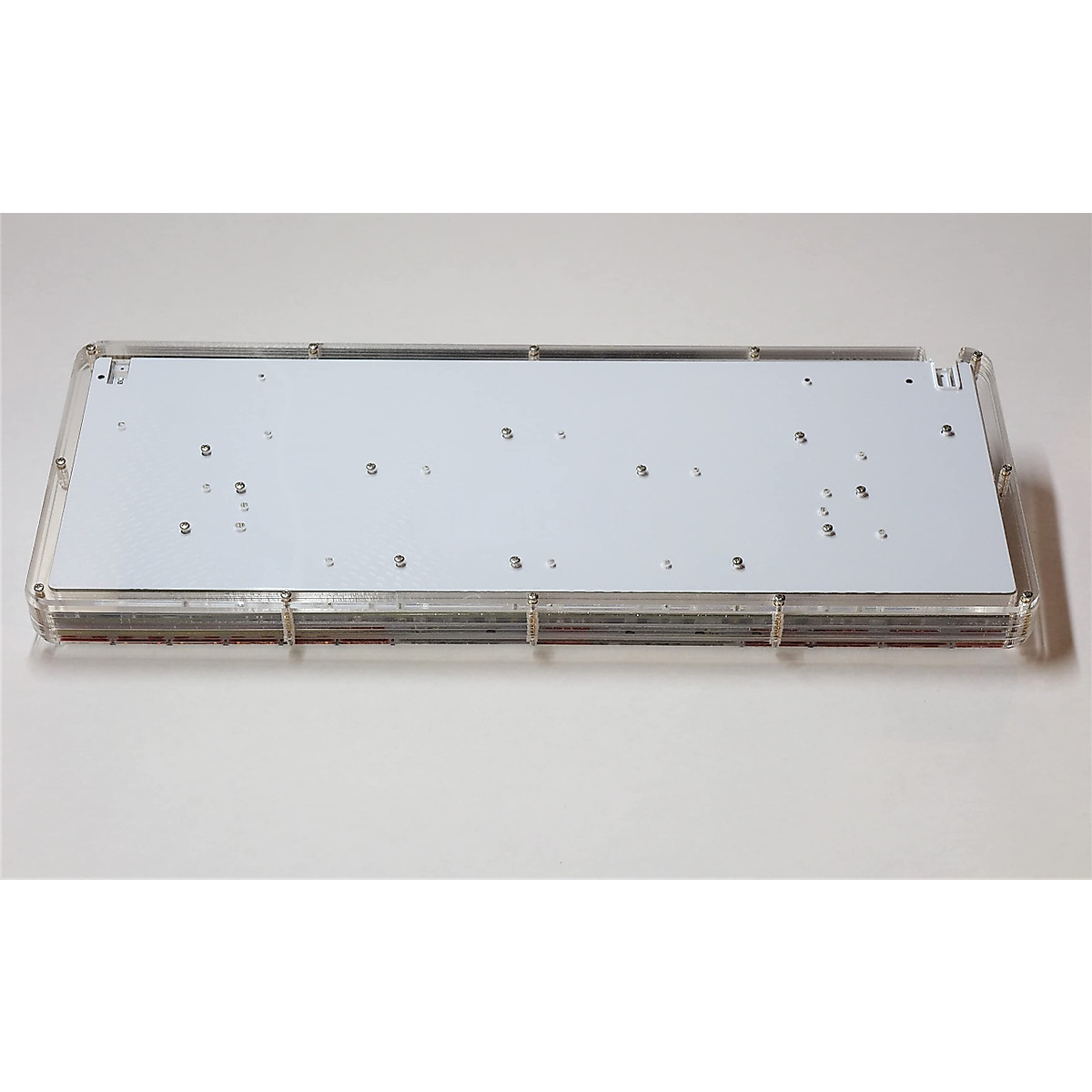 nullbits Stacked Acrylic Case for Nibble 65% Keyboard Kit