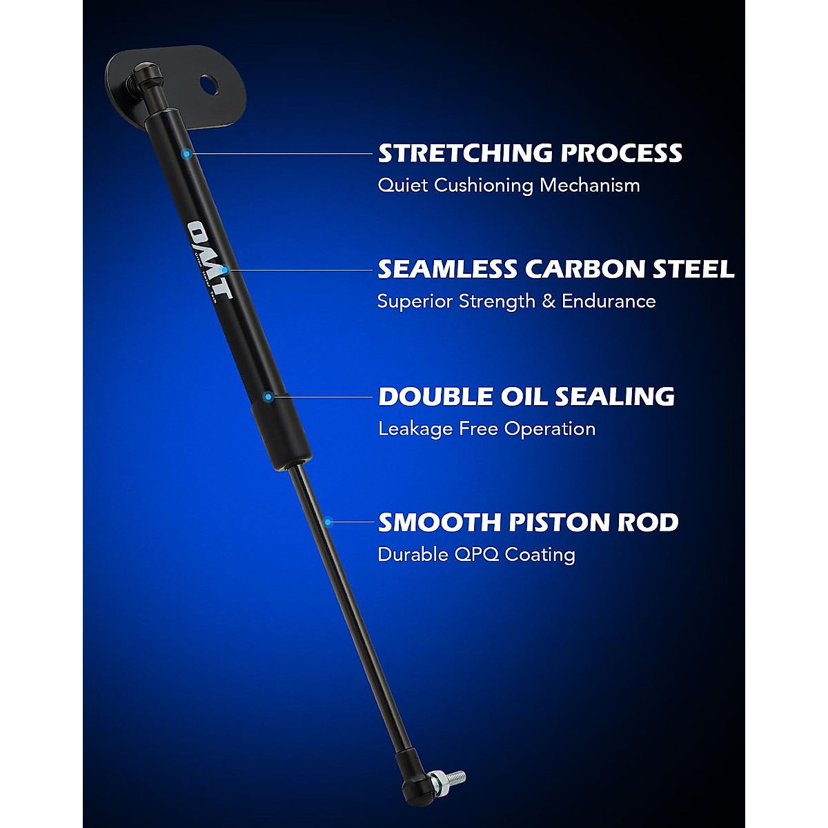 Orion Motor Tech Compatible with 09-22 Ram 1500 2500 3500 Pickup Tailgate Assist, Truck Tailgate Assist Compatible with 2009 2010 2011 2012 2013 2014 2015 2016 2017 2018 2019 2020 2021 2022 Dodge Ram