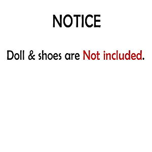 sweet dolly 18 Inch Mermaid Doll Clothes and Accessories Ariel's Journey Doll Suitcase Luggage Travel Play Set for 18 Inch Dolls