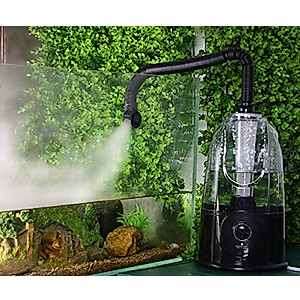 Reptile Fogger Terrariums Humidifier Fog Machine Mister 3L Large Size Ideal for Paludarium/Vivarium/Reptiles/Amphibians/Herps
