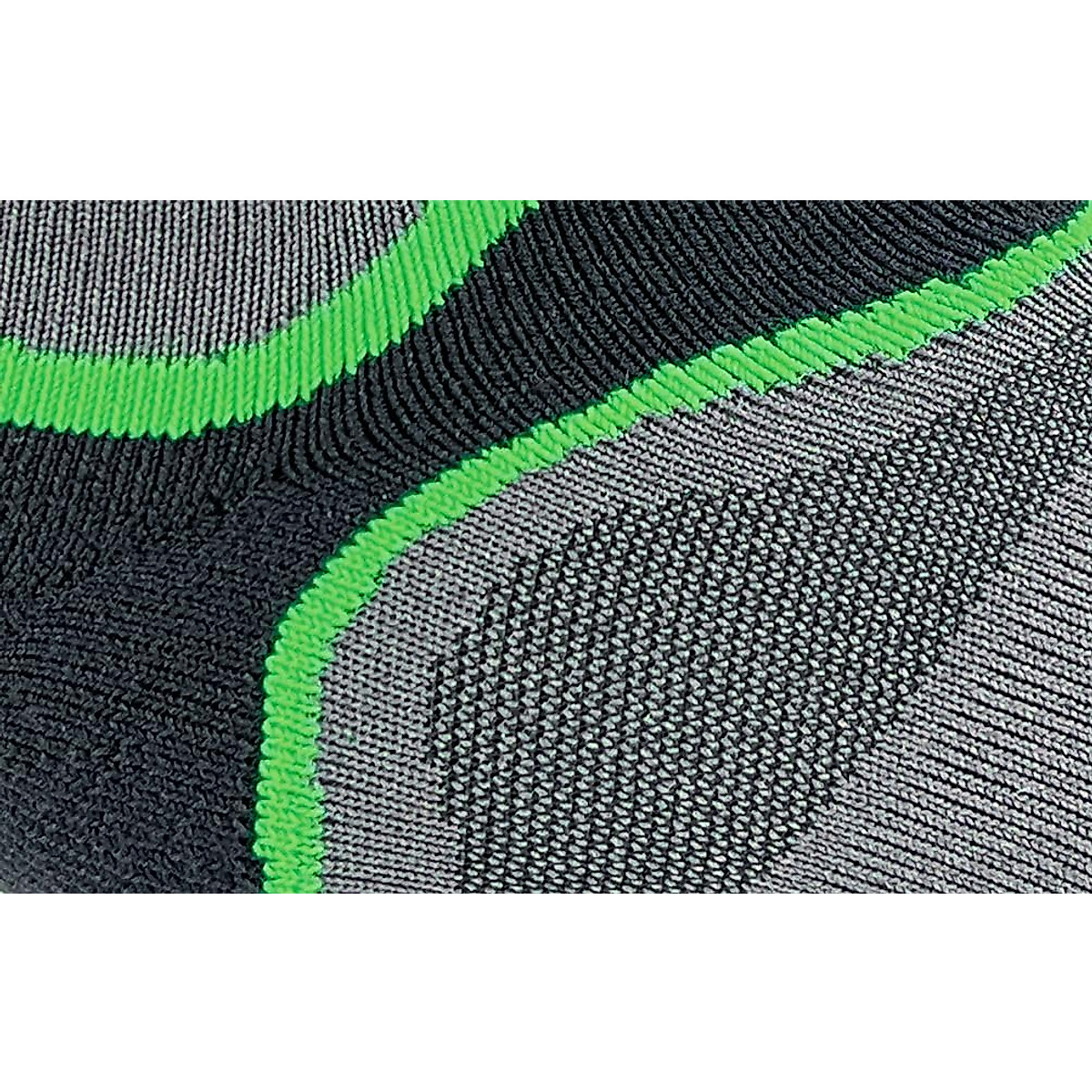 1000 Mile Standard Fusion Running, Black/Green, L