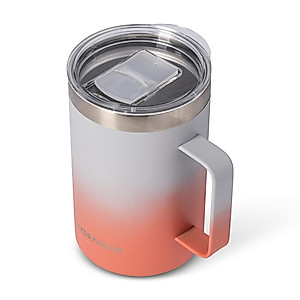 Hydragear Roast Double-Wall Insulated Stainless Steel Mug - 17 Oz - Red Ombre