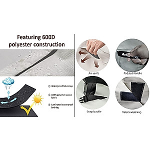 Artibear Firewood Rack Stand 4ft With Log Holder Cover For Outdoor Indoor Fireplace Wood Pile Storage Stacker Organzier